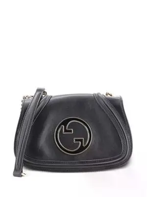 Gucci Blondie Nm Chain Crossbody Bag - Black