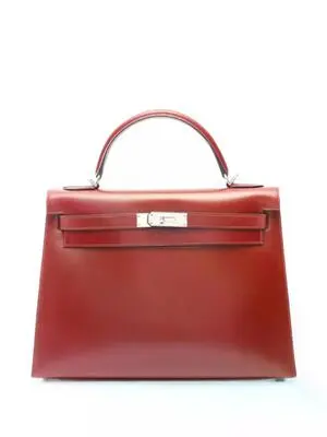 Hermès 32 Kelly Tote Bag - Red
