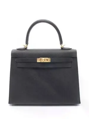 Hermès Kelly Epsom Leather Tote Bag - Black