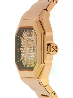 Off-White Shift Pavé 40mm Watch
