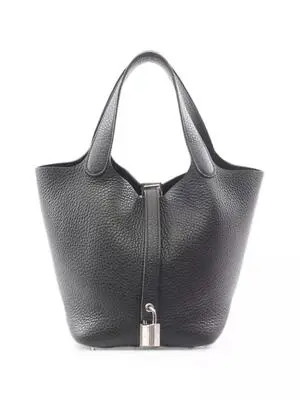 Hermès 2025 Pm Picotin Lock Tote Bag - Black