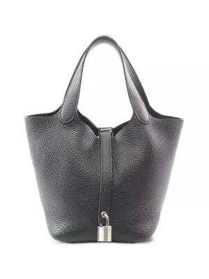 Hermès 2025 Pm Picotin Lock Tote Bag - Black