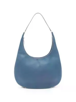Hermès 2003 Gao One Togo Leather Shoulder Bag - Blue