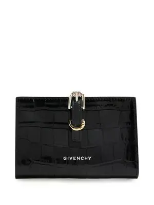 Givenchy Croc-effect Buckle-fastening Wallet