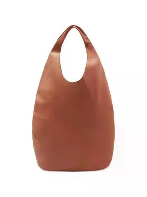 A.p.c. Le Neige Leather Tote Bag - Brown