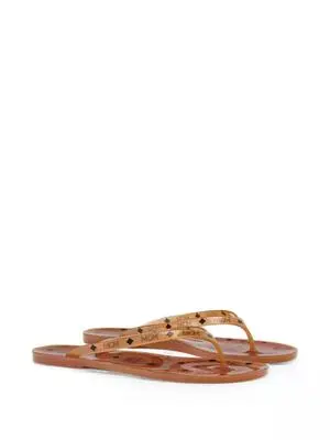 Mcm Visetos-print Flip Flops