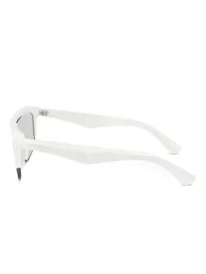 Burberry Geometric-frame Sunglasses - White