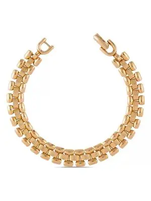 SUSAN CAPLAN 1980s Monet Link Bracelet - Gold