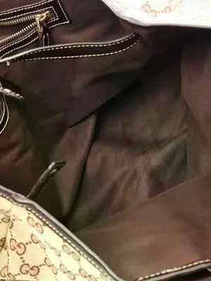 Gucci Gg Canvas Horsebit Pelham Shoulder Bag