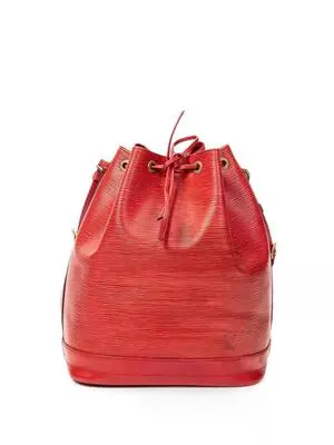 LOUIS VUITTON Epi Noé Bucket Bag - Red