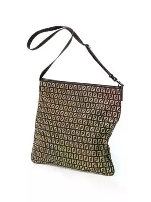 Fendi Zucca Patterned Shoulder Bag - Brown