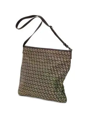 Fendi Zucca Patterned Shoulder Bag