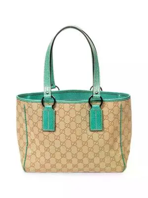 Gucci Small Gg Canvas Tote Bag - Neutrals