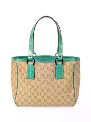 Gucci Small Gg Canvas Tote Bag - Neutrals
