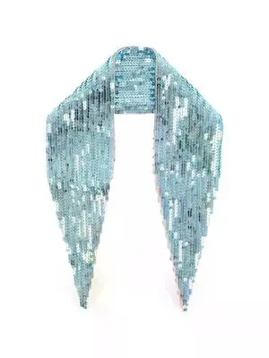 Dsquared2 Sequin-embellished Scarf - Blue