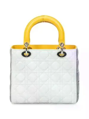 Dior Lady Tote Bag - White