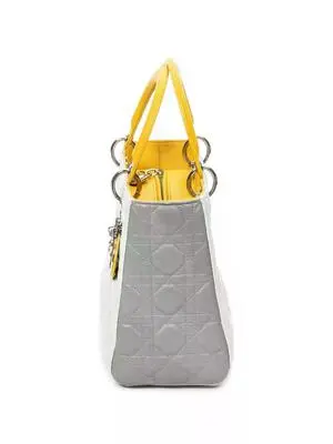 Dior Lady Tote Bag - White