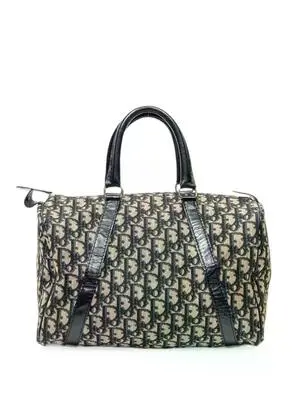 Dior Oblique Boston Bag - Neutrals