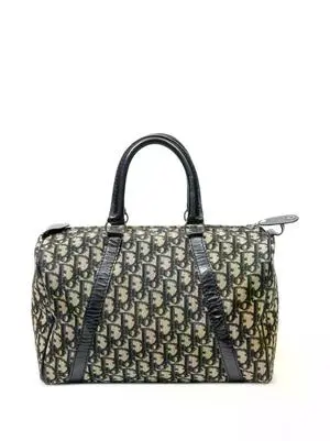 Dior Oblique Boston Bag - Neutrals