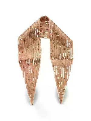 Dsquared2 Sequin-embellished Scarf - Neutrals