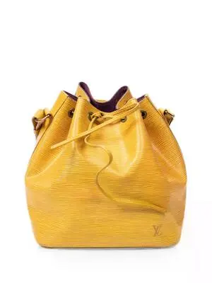 LOUIS VUITTON Epi Leather Bucket Bag - Yellow