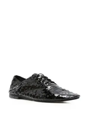 Saint Laurent Patent Leather Derby Shoes
