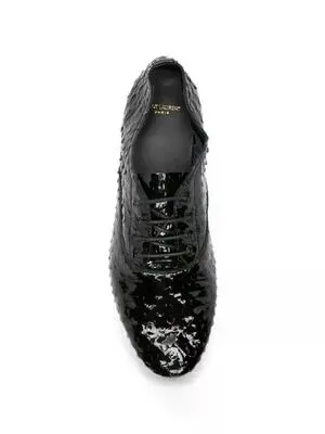 Saint Laurent Patent Leather Derby Shoes