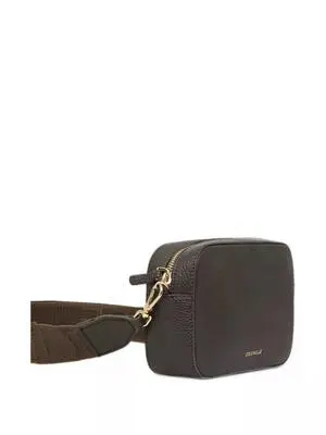 COCCINELLE Small Tebe Grained Leather Shoulder Bag - Brown