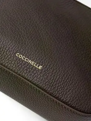 COCCINELLE Small Tebe Grained Leather Shoulder Bag
