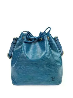 LOUIS VUITTON Noé Épi Bucket Bag - Blue