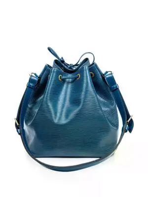LOUIS VUITTON Noé Épi Bucket Bag - Blue