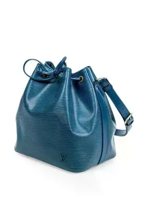 LOUIS VUITTON Noé Épi Bucket Bag - Blue