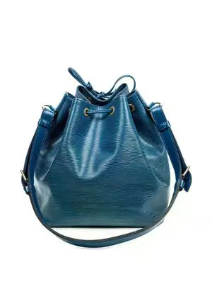LOUIS VUITTON Noé Épi Bucket Bag - Blue