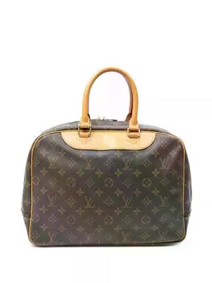 LOUIS VUITTON Deauville Tote Bag - Brown