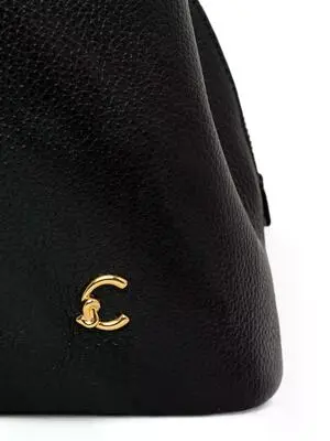 COCCINELLE Grained Leather Tote Bag