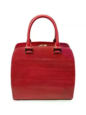 LOUIS VUITTON Pont-neuf Epi Leather Tote Bag - Red