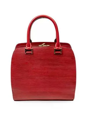LOUIS VUITTON Pont-neuf Epi Leather Tote Bag - Red
