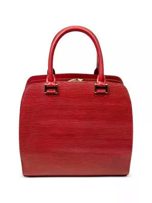 LOUIS VUITTON Pont-neuf Epi Leather Tote Bag - Red