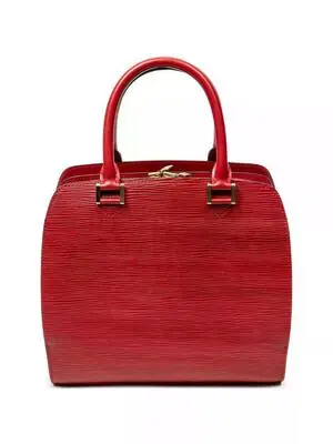 LOUIS VUITTON Pont-neuf Epi Leather Tote Bag - Red