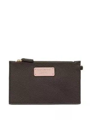 COCCINELLE Grained Leather Tote Bag With Detachable Pouch