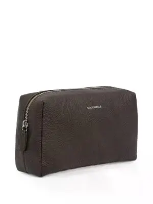 COCCINELLE Grained Leather Make-up Bag