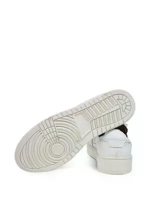 Eleventy Panelled Lace-up Sneakers