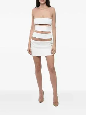 MONOT Off-shoulder Mini Dress With Cut-out Details