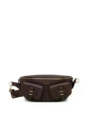 COCCINELLE Small Mavery Pocket Grained-leather Pocket