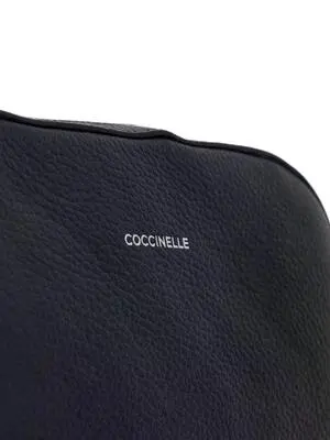 COCCINELLE Grained Leather Shoulder Bag