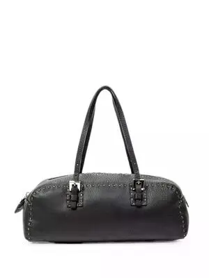 Fendi Mini Bowling Shoulder Bag - Black