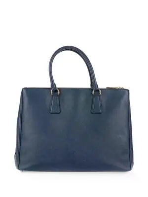 Prada Galleria Double-zip Tote Bag - Blue