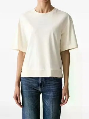 JOOP! Logo Plaque Side-slit T-shirt