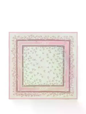 JOOP! Floral-print Silk Scarf - Neutrals