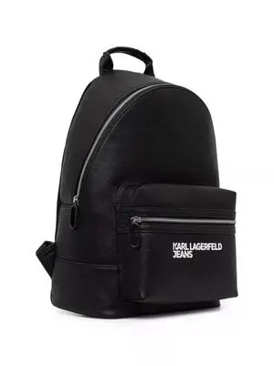 Karl Lagerfeld Logo-print Zip-around Backpack